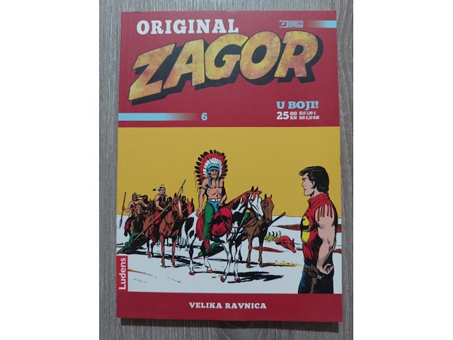 Zagor Orginal 6 Velika ravnica