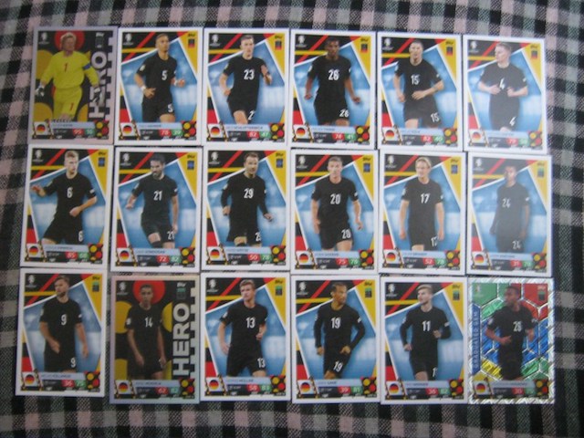 EURO 2024 MATCH ATTAX GERMANY CEO SET