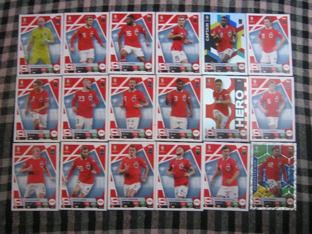 EURO 2024 MATCH ATTAX AUSTRIA CEO SET