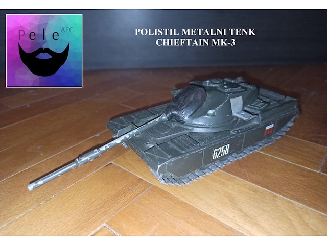 Polistil metalni tenk - Chieftain MK-3