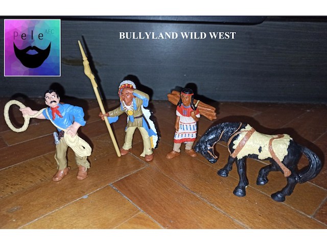 Figurice Bullyland Wild West 4kom - TOP PONUDA