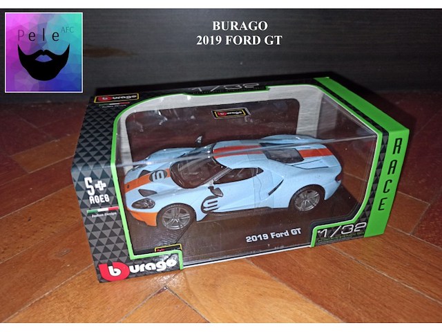 Burago 2019 Ford GT - NOVO