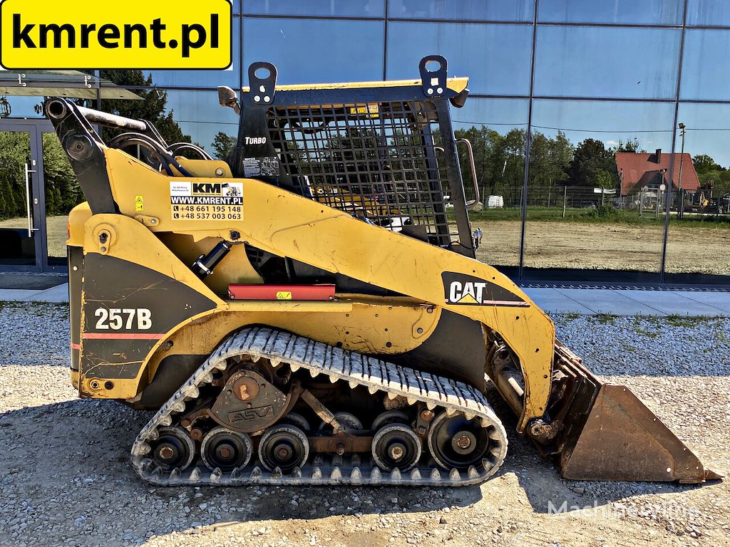 Caterpillar 257 B MINI- ŁADOWARKA mini utovarivač