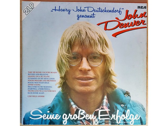 2LP JOHN DENVER - Seine grossen (1978) GER, PERFEKTNA