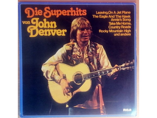 LP JOHN DENVER - Die Superhits (`79) Germany, PERFEKTNA