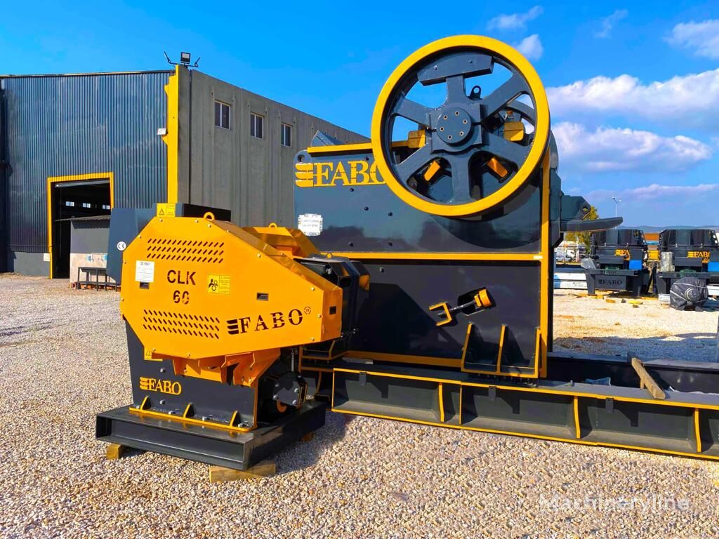 Nova FABO CLK-60 SERIES 60-120 TPH PRIMARY JAW CRUSHER | Ready in Stock čeljusna drobilica