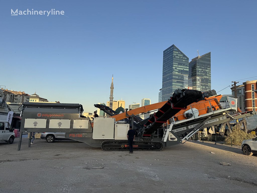 Polygonmach Mobile impactor track mounted 1113 mobilna postrojenje za drobljenje