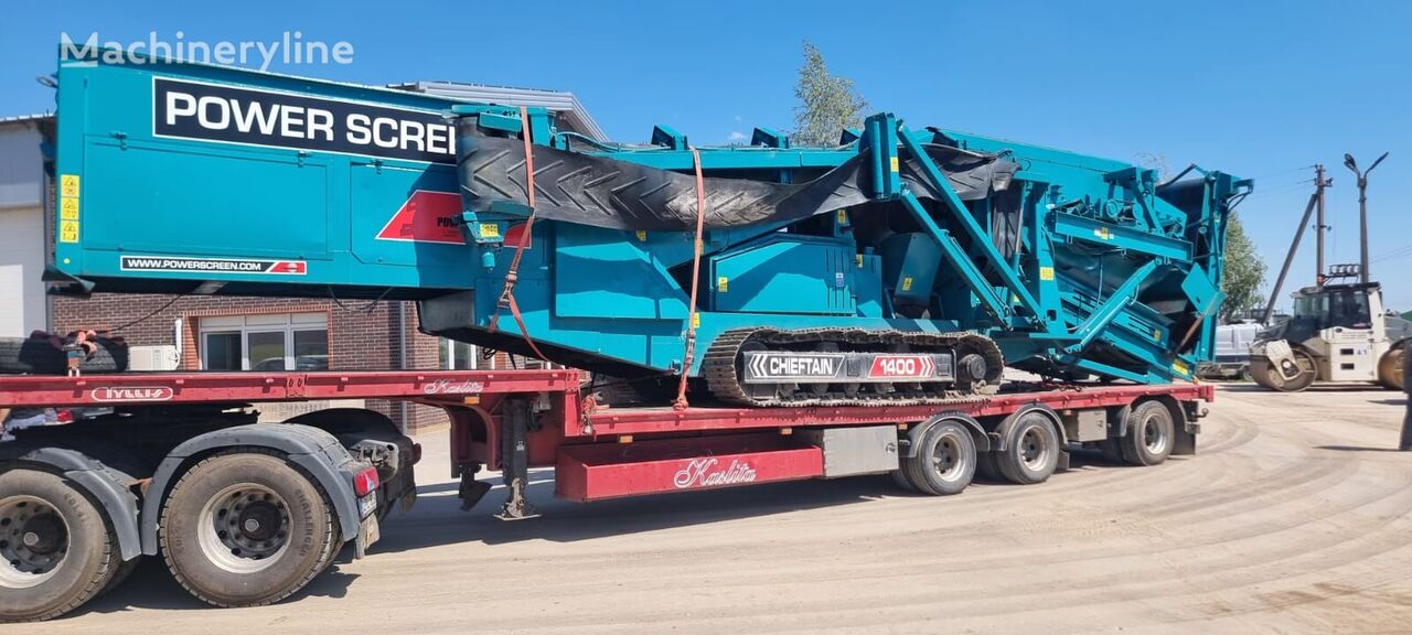 Powerscreen CHIEFTAIN 1400 vibraciona rešetka