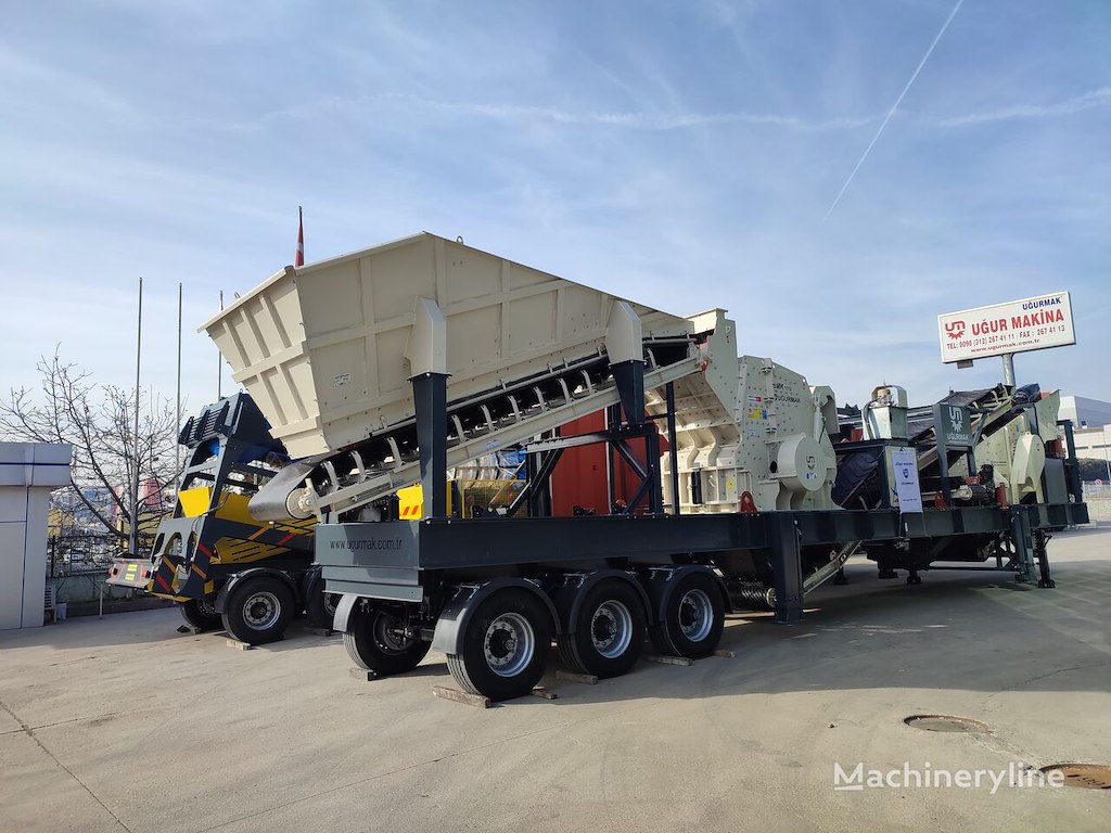 Novo Uğurmak MKE03 SERIES 250 TPH MOBILE CRUSHING SCREENING PLANT mobilna postrojenje za drobljenje