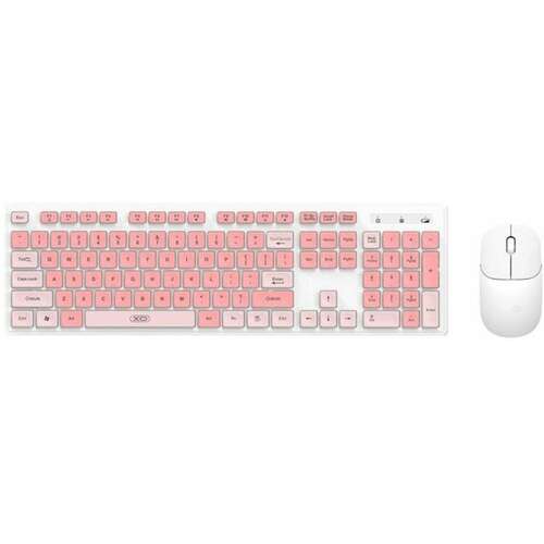 XO KB-05 Pink keyboard + mouse