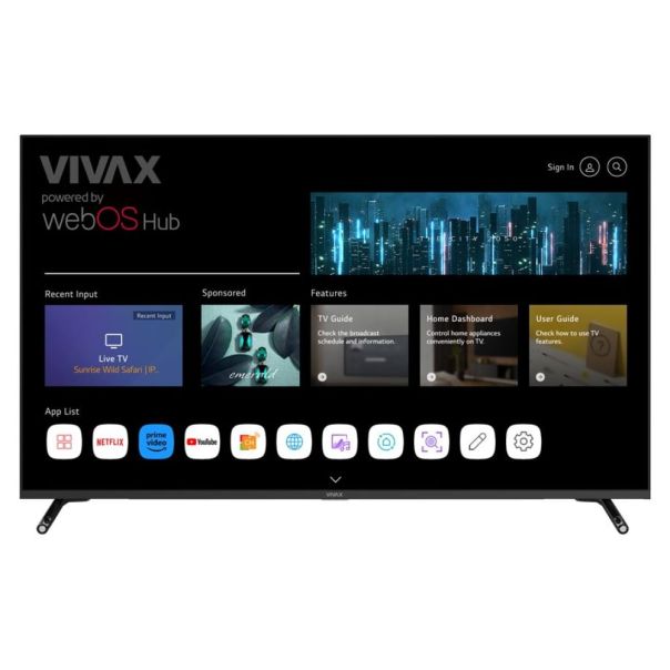 VIVAX Televizor 55S60WO, Ultra HD, WebOS Smart