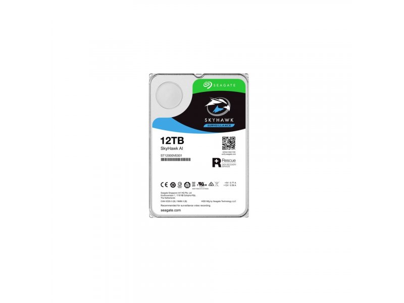 SEAGATE ST12000VE001 HDD DESKTOP SKYHAWK AI (3.5 / 12TB/ SATA 6GB/S / RPM 7200) CENA