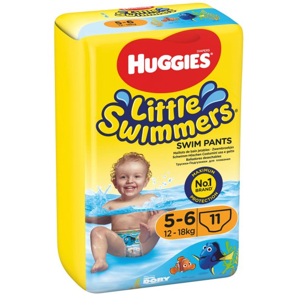 HUGGIES Pelene za male plivače (5-6) 12-18 kg P11/1