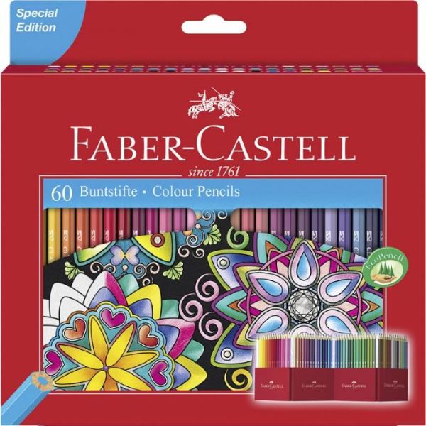 Faber-Castell FC BOJICE DRVENE 1/60 CASTLE 111260