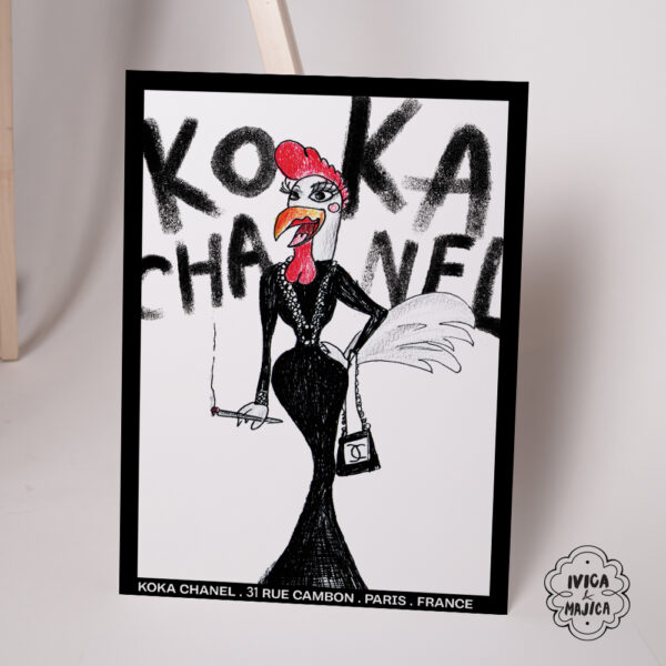 Koka Chanel – Poster