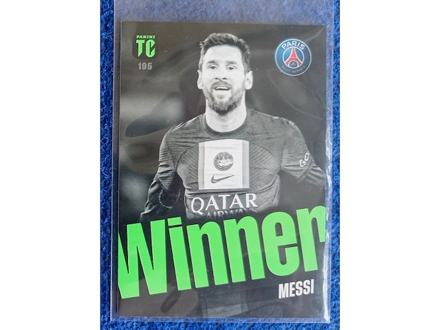 2023 Panini Top Class Leo Messi Winner