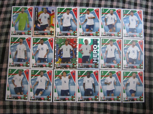 EURO 2024 MATCH ATTAX ITALY CEO SET