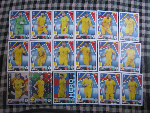 EURO 2024 MATCH ATTAX RUMUNIJA CEO SET