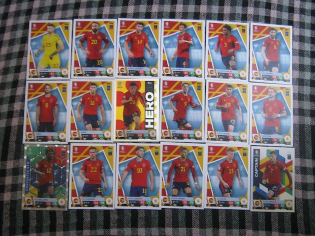 EURO 2024 MATCH ATTAX ŠPANIJA CEO SET