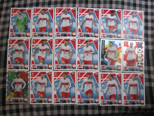 EURO 2024 MATCH ATTAX TURSKA CEO SET