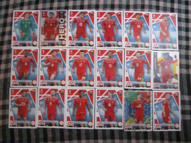 EURO 2024 MATCH ATTAX ŠVAJCARSKA CEO SET