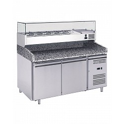 Pizza sto sa salatarom SSPZ 2600TN + SSI 1500/380 - Ital Form