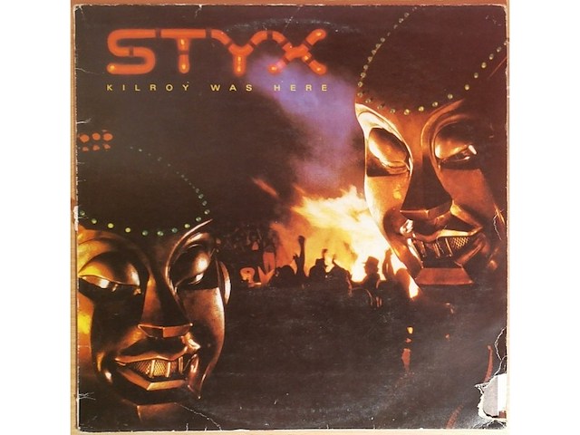 LP STYX - Kilroy Was Here (1983) 1. press, VG+/VG-