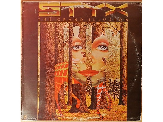 LP STYX - The Grand Illusion (1978) 1. press, VG+/VG-