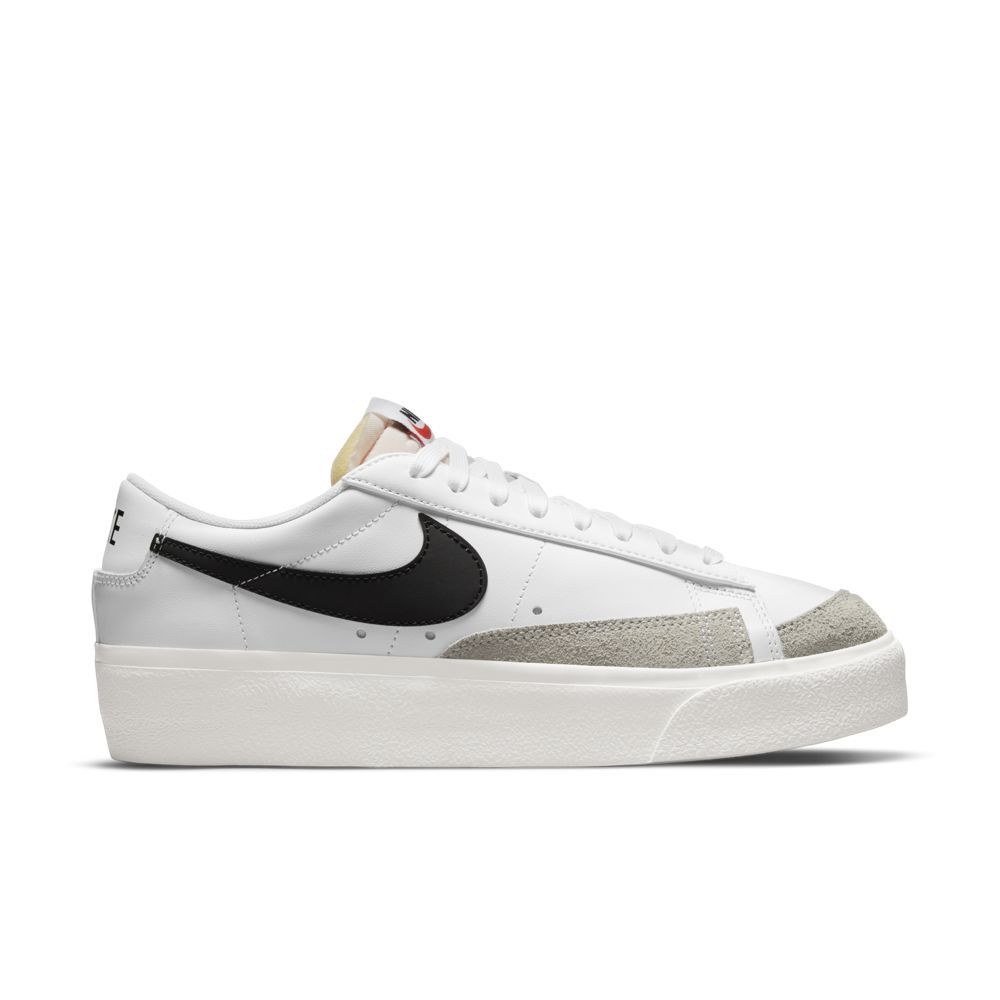 Nike BLAZER LOW PLATFORM W, ženske patike za slobodno vreme, bela