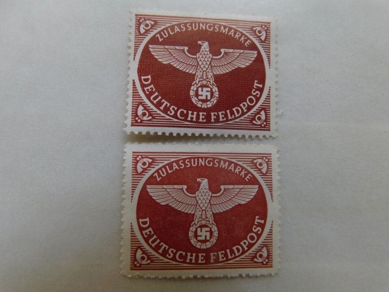 DEUTSCHE FELDPOST 1942 KOMPLET ČISTA SERIJA