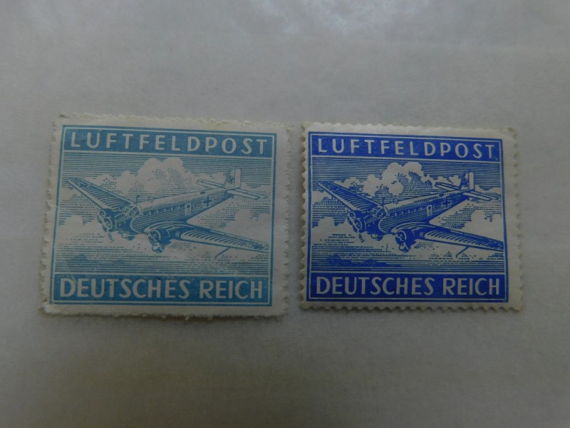 DEUTSCHES REICH LUFTFELDPOST 1942 KOMPLET ČISTA SERIJA