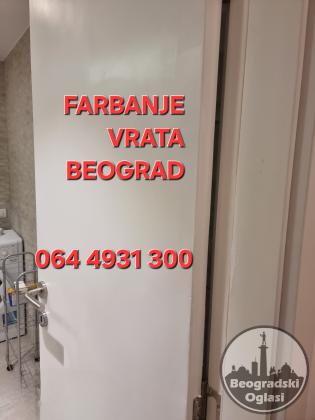 Majstor za farbanje prozora vrata