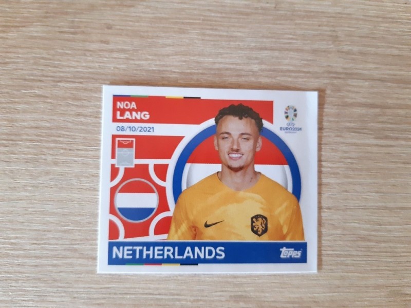 Euro 2024 Uefa Topps sličica broj NED 19