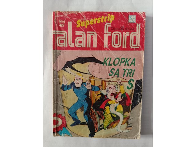 Alan Ford 422 Klopka sa tri S