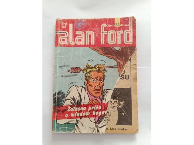 Alan Ford 263 Žalosna priča o mladom bogatašu