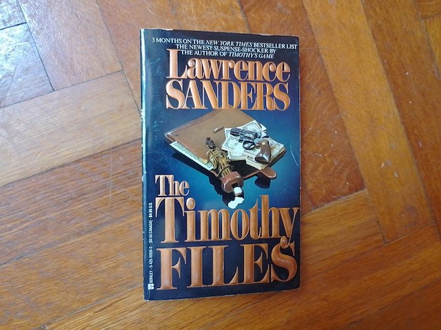 THE TIMOTHY FILES,  Lawrence Sanders