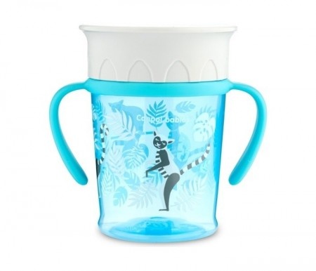 Canpol baby solja 6m+ "jungle" - 400ml - turquoise ( 56/504_tur )