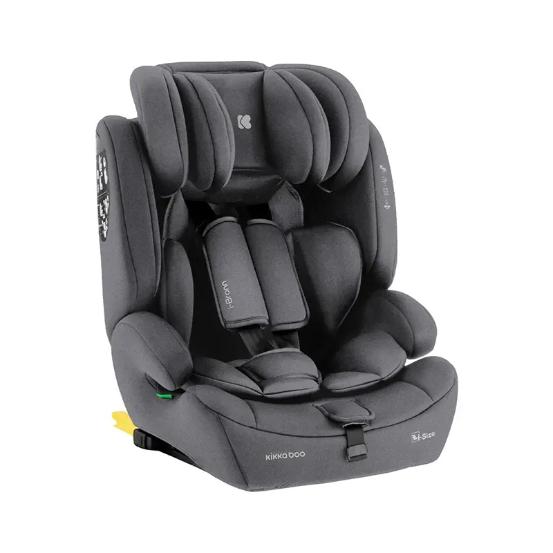 Kikka boo Auto sedište, i-Bronn Isofix, i-Size, 76-150cm, Tamnosivo