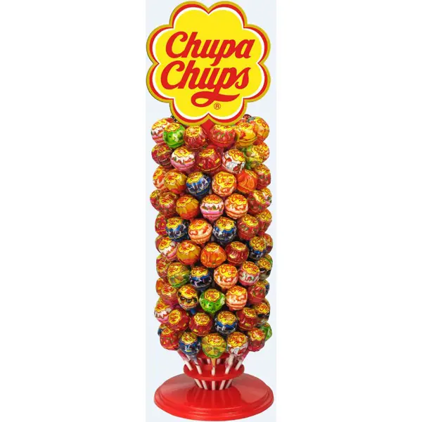 CHUPA CHUPS Sočna voćna lizalica Mix 12g