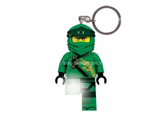 LEGO Ninjago privezak za ključeve sa svetlom: Lojd zeleni