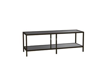 HANAH HOME TV polica Basic Dark Grey Black
