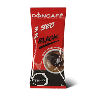 Kafa 3 sec 2 1 black Doncafe 8g