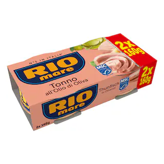 Tunj.u maslinovom ulju Rio Mare 2x160g