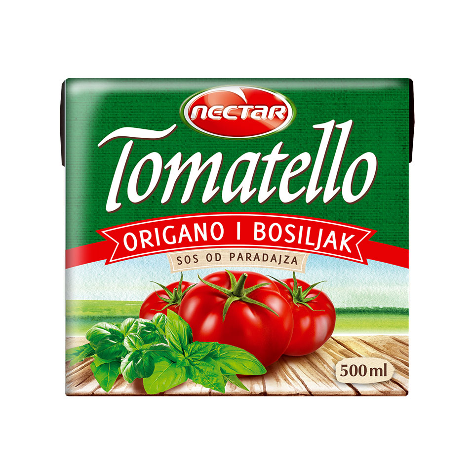 Sos paradajz origano/bosiljak Tomatelo 500g