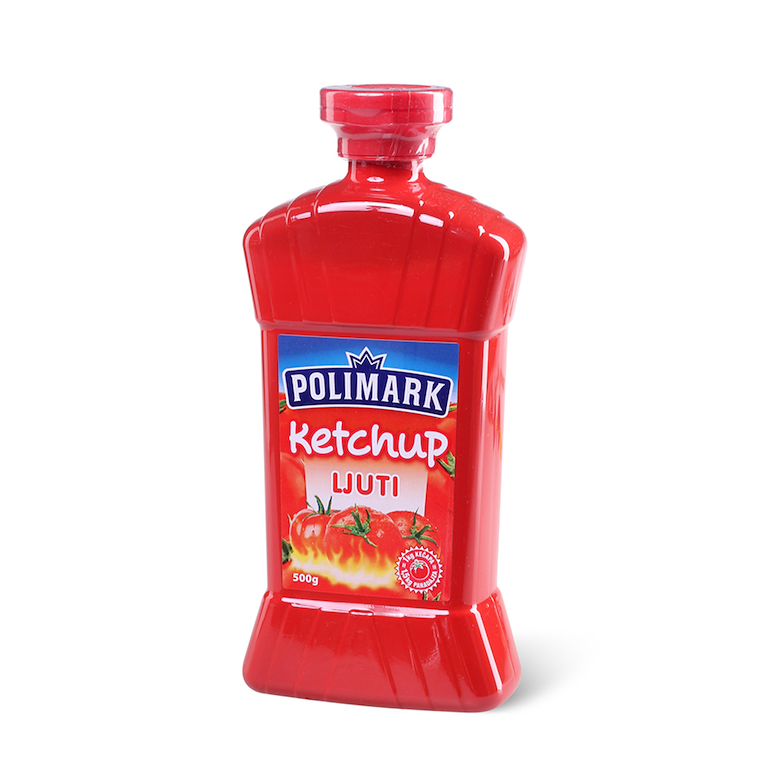 Kecap ljuti Polimark pvc 500g