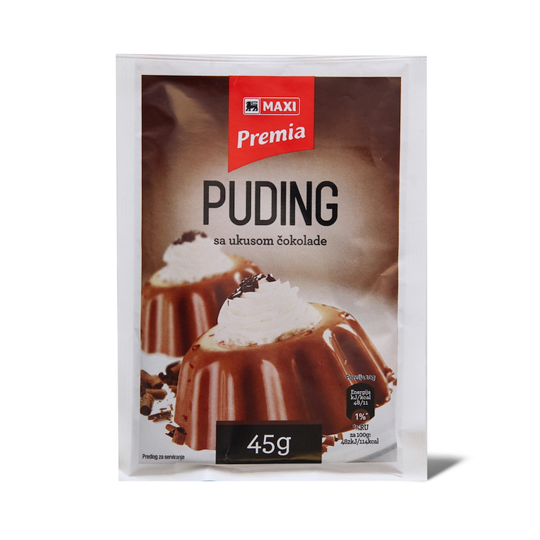 Puding cokolada Premia 45g