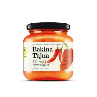 Ajvar ljuti pravi dom.Bakina tajna 550g