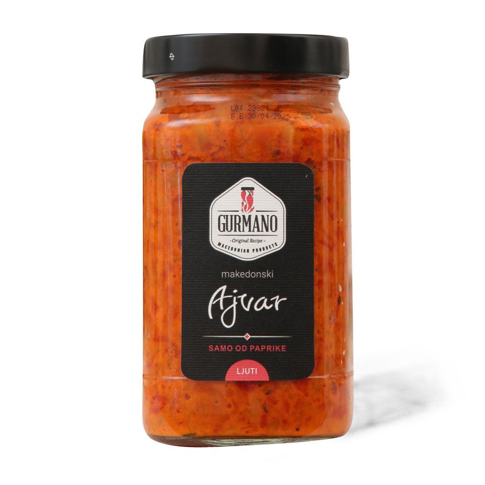 Ajvar Ljuti Gurmano 490g