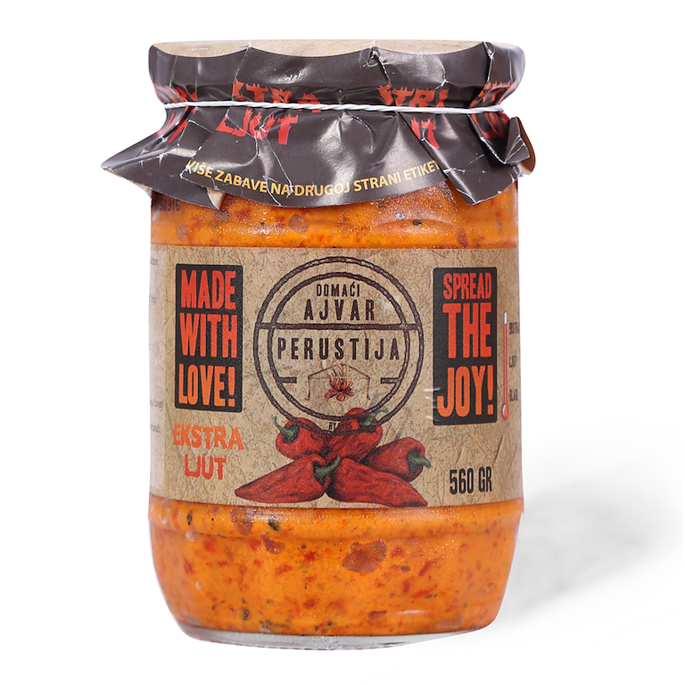 Ajvar domaci extra ljuti Mpk 560g