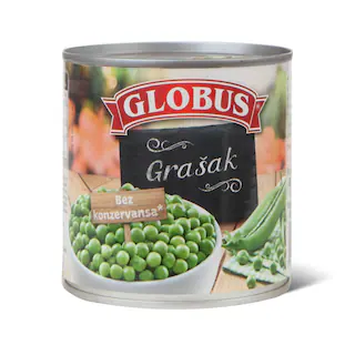 Grasak Globus 400g